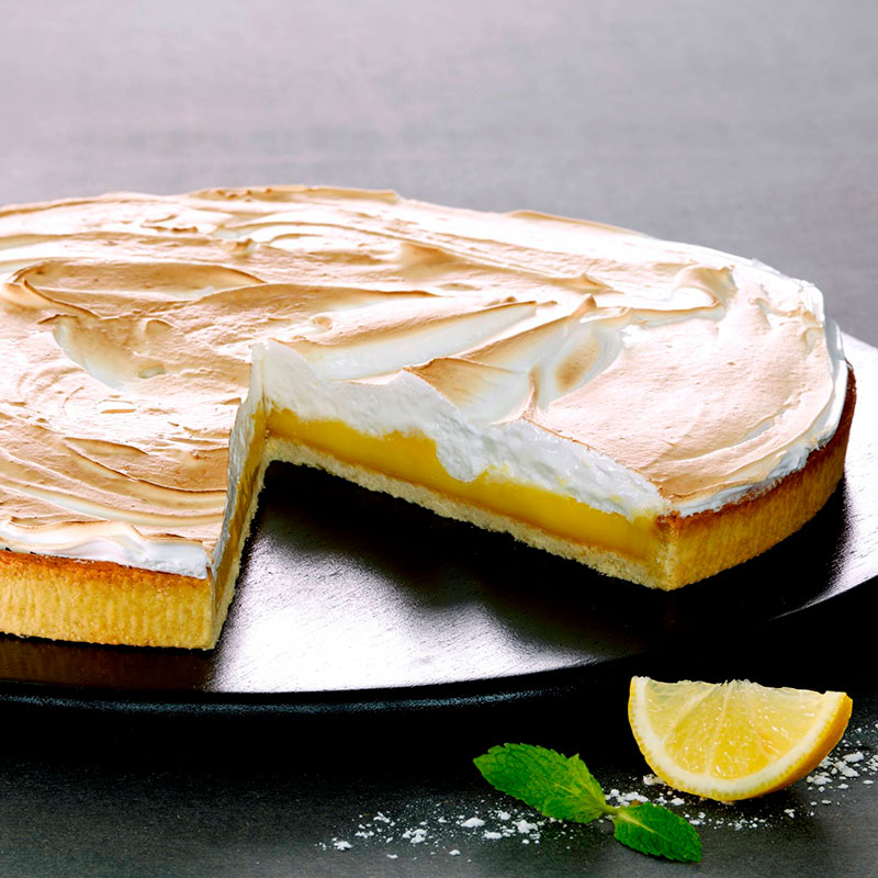 Large Lemon Meringue Tart - Boncolac