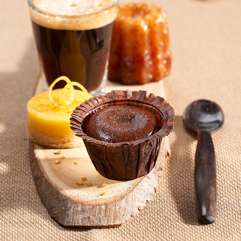 Mini-fondants au Chocolat