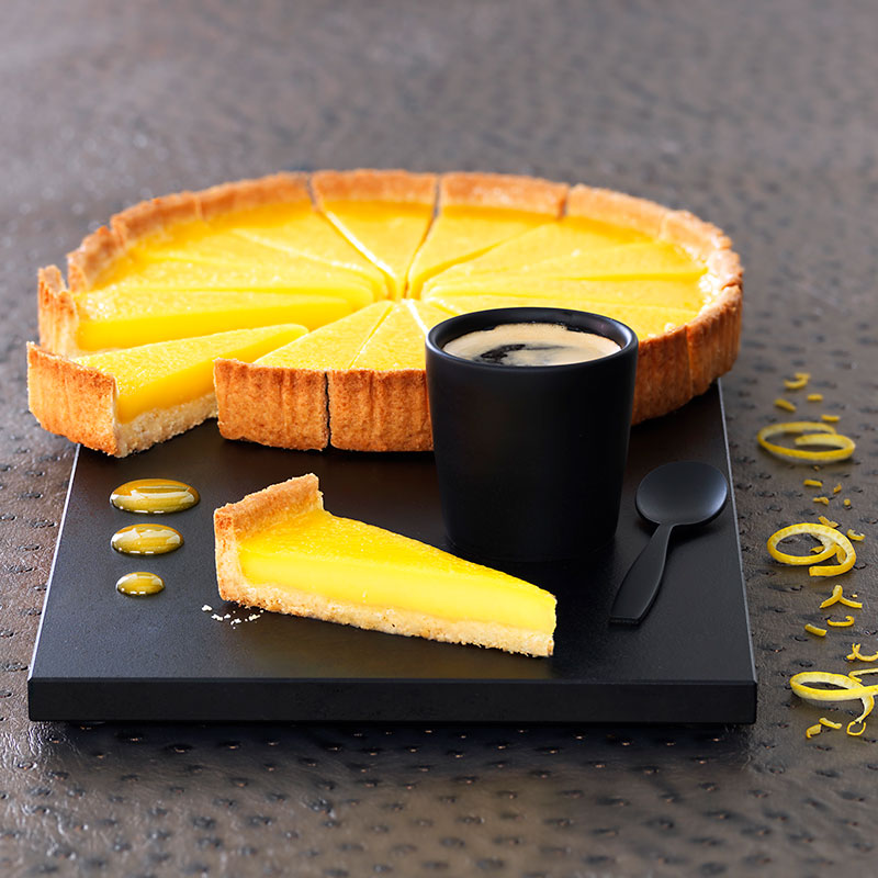 Mini Lemon Tart Servings for a Café Gourmand - Boncolac