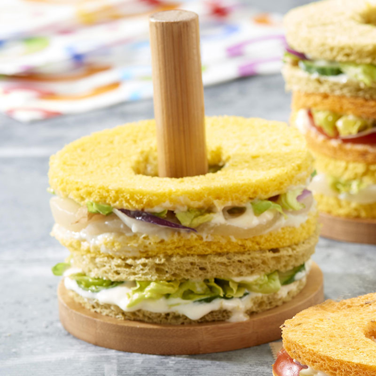 Yellow Plain Pastry Layers - Boncolac