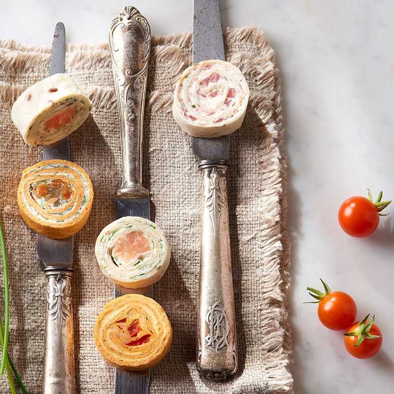 Mini-wraps tout-en-couleurs, 48 pièces