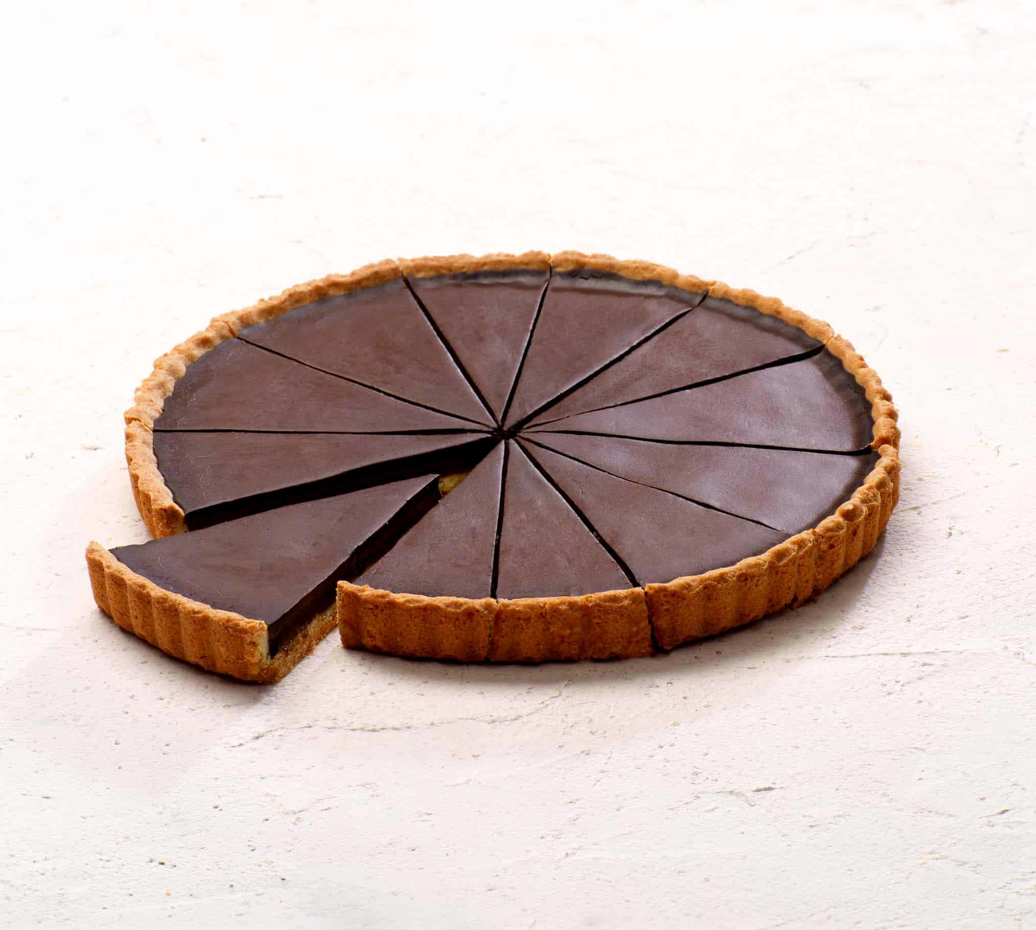 Palm oil free chocolate tart - Boncolac